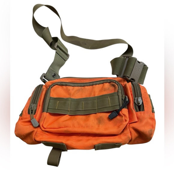 Bags | Orange Tactical Used Mens High End Crossbody Bag | Poshmark